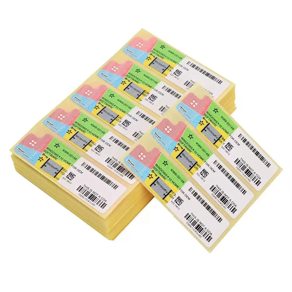 Genuine Licence Windows 11 Pro Oem Coa Newest Sliver Sticker Global ...