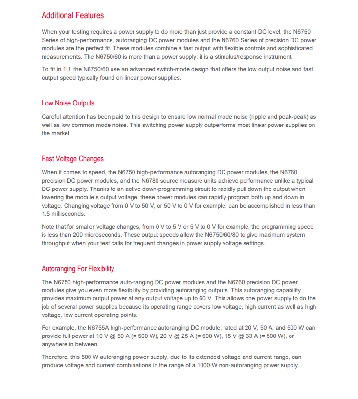 Keysight N6785a Source / Measure Unit For Battery Drain Analysis ...