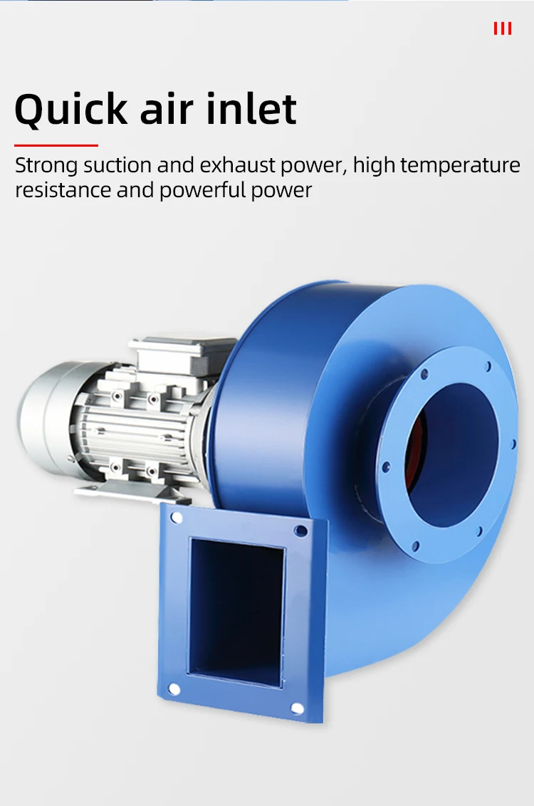 Small 220V 380V High Temperature Boiler Induced Draft Centrifugal Fan ...