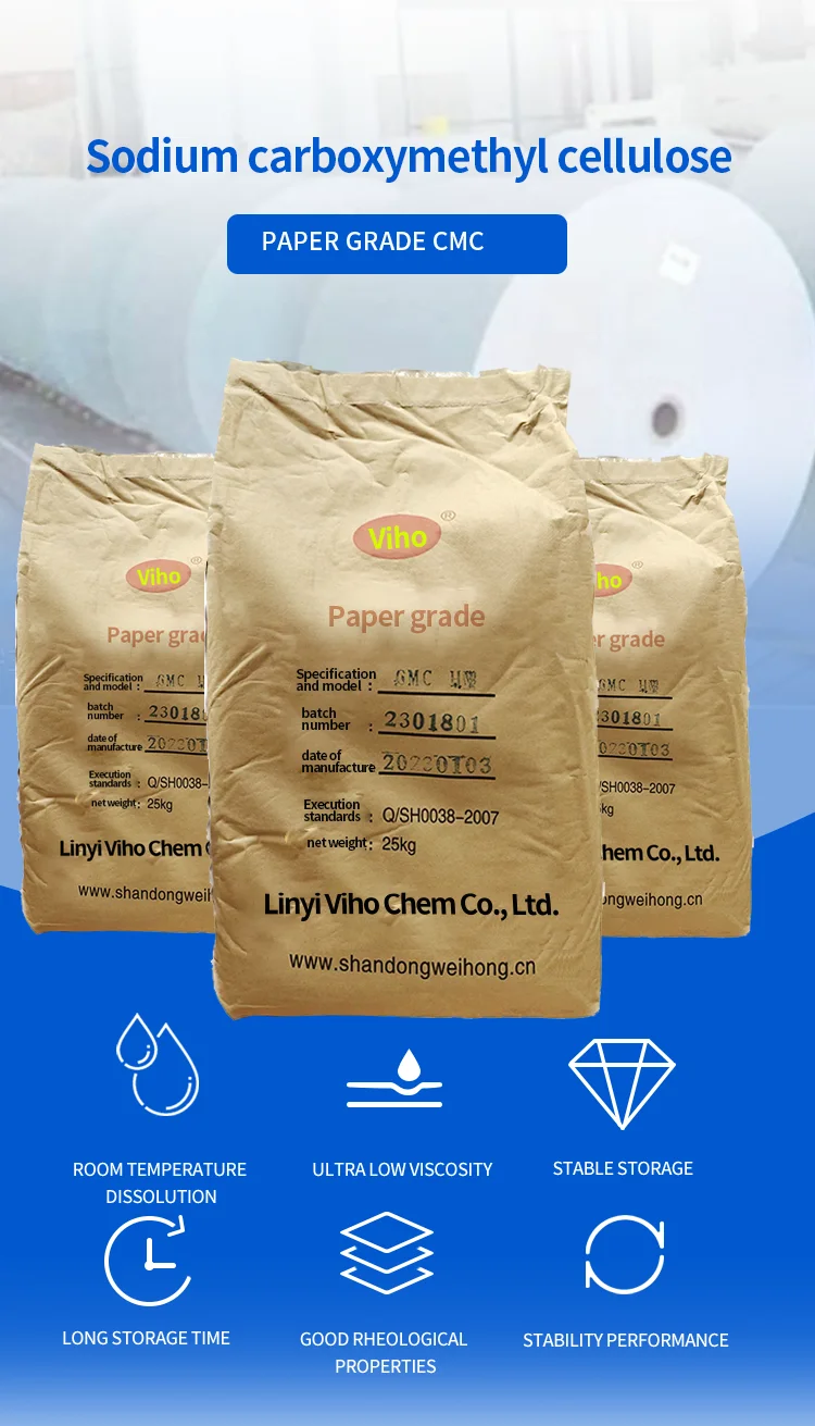 Industrial Grade Paper Making Grade Sodium Carboxymethyl Cellulose Cmc ...