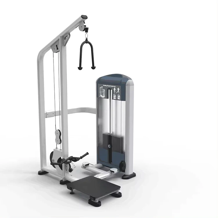 Seated Rowing Pull Down Machine Gym Equipment Lat Pulldown High And Low ...