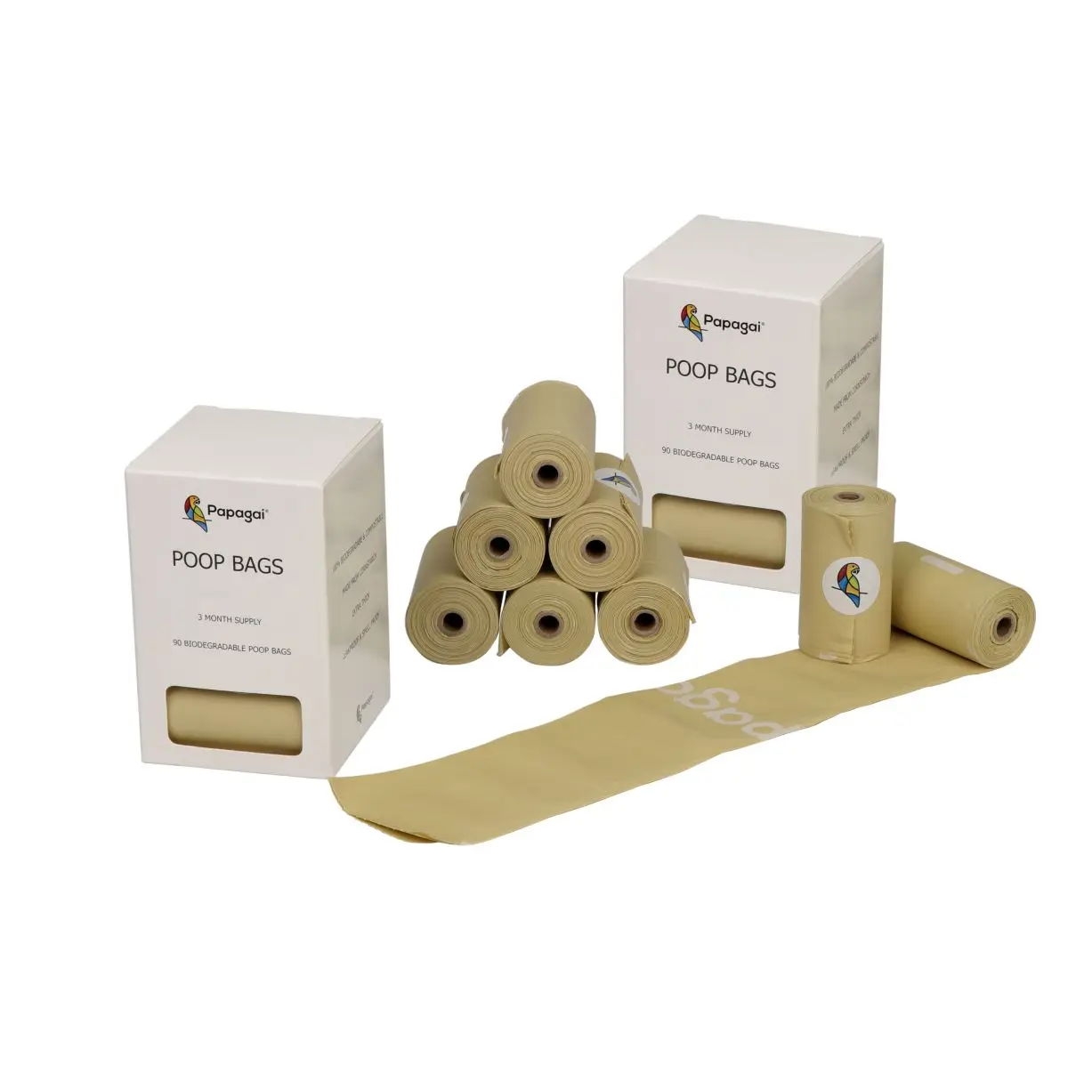 Compostable Dog Poop Bags, Corn Based Pet Waste Bags, Eco-Friendly,BPI ...