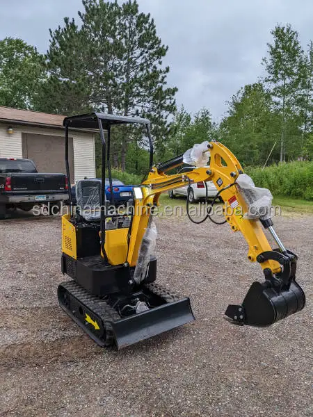 Fast Dispatch Mini Digger HT10 Excavator 1.0 Ton Excavator for Sale ...