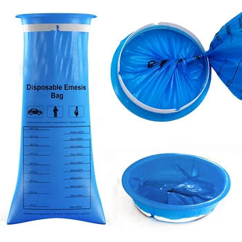 Plastic Foldable Emergency Puke Braf Bags Hospital Travel Airplane ...