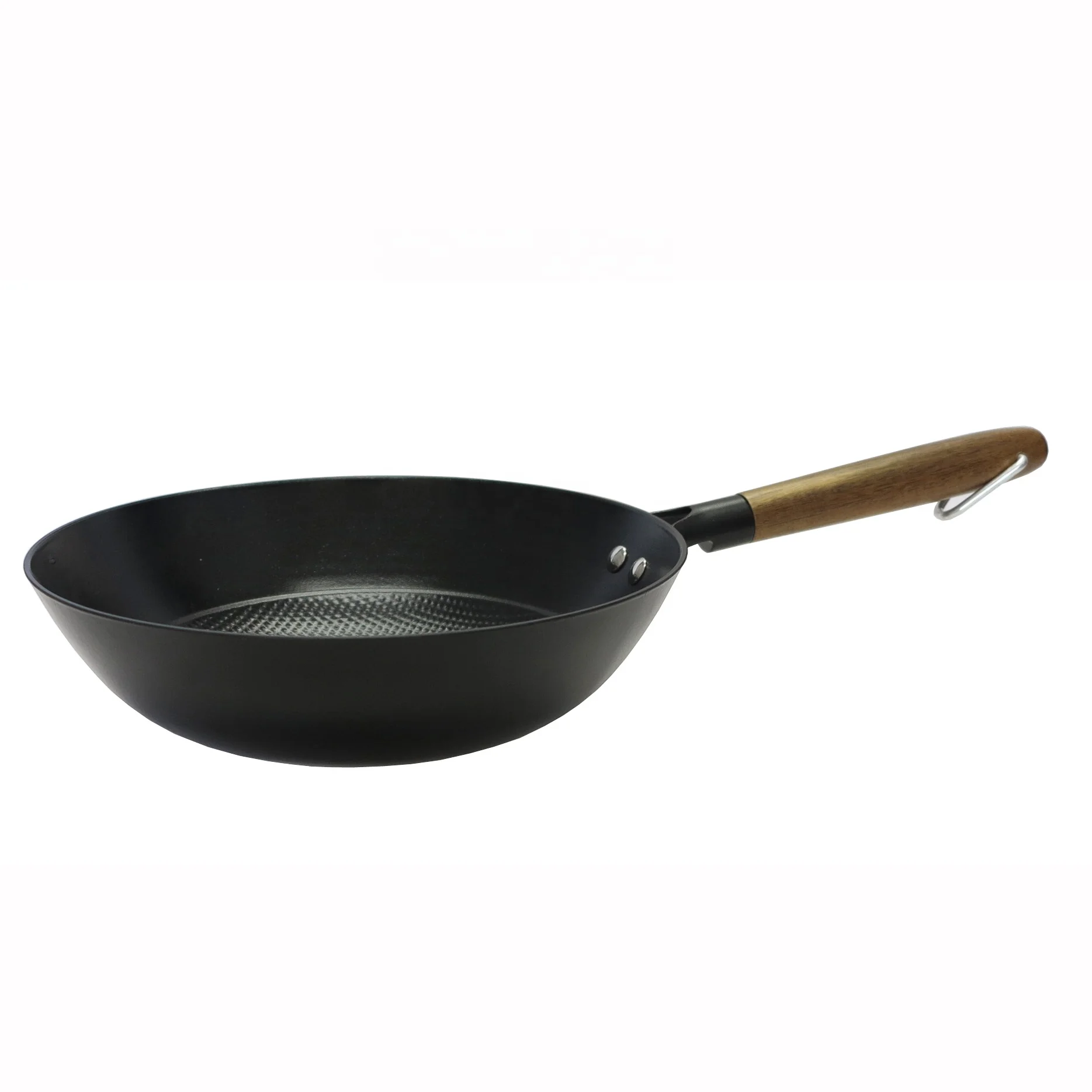 PFAS-Free Lightweight Cast Iron Wok Woks and Nonstick Stir Fry Pans ...