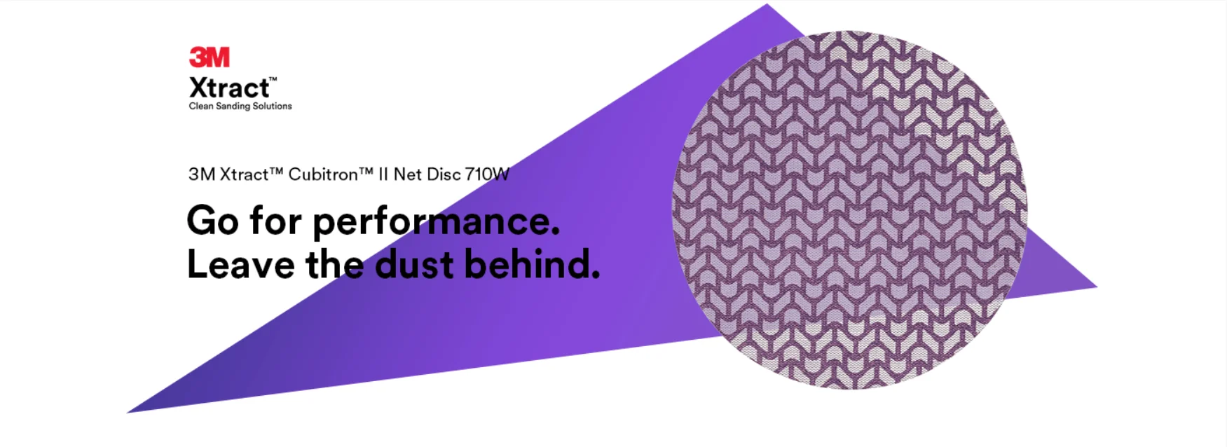 3M Xtract Cubitron II Net Discs - Precision Sanding Tools