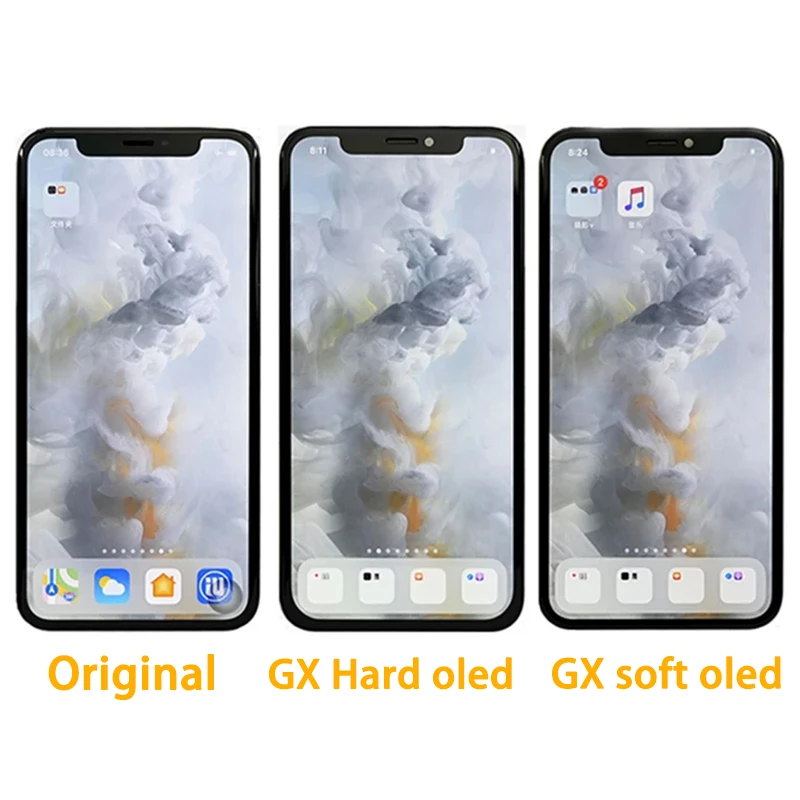 GX OLED LCD for iphone 12 Pro Display 12 PRO MAX Digitizer Assembly for ...