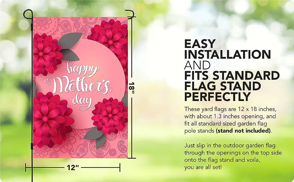 Polyester Sublimation Merry Christmas Santa Gnome Custom Garden Flag ...