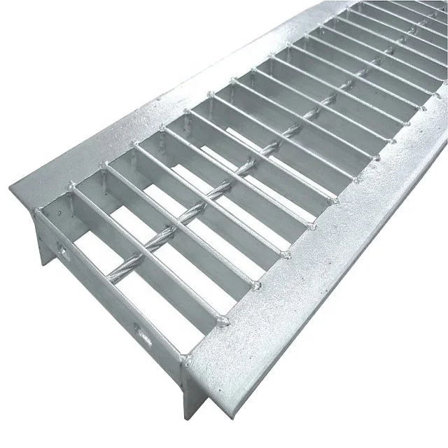Heavy-duty Steel Grating Drainage Ditch Cover For Driveway Sidewalk ...