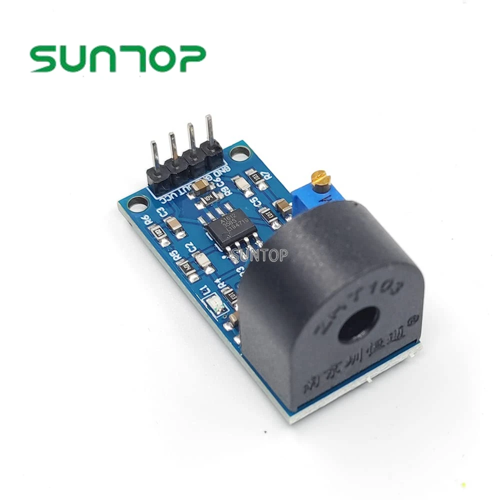 Analog Current Meter Sensor Module AC 0~5A Ammeter Sensor Board Based ...