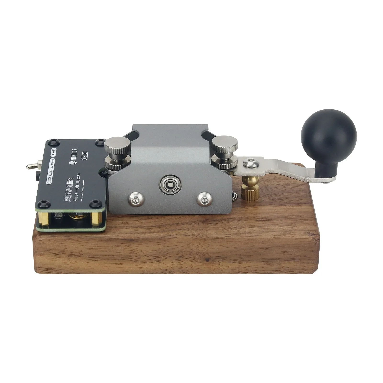 Black Walnut Base Version Automatic/Manual Morse Code Telegraph Key ...