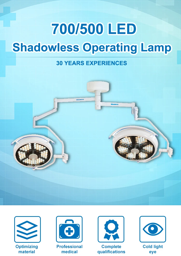 CE ISO Monitor Shadowless LED Operating Lamp With Camera Lamp Operating ...