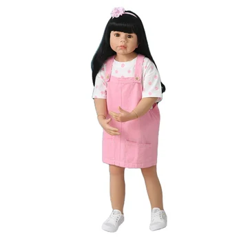 98cm Big Doll Reborn Masterpiece Doll Ball Jointed Full Body Toddler ...
