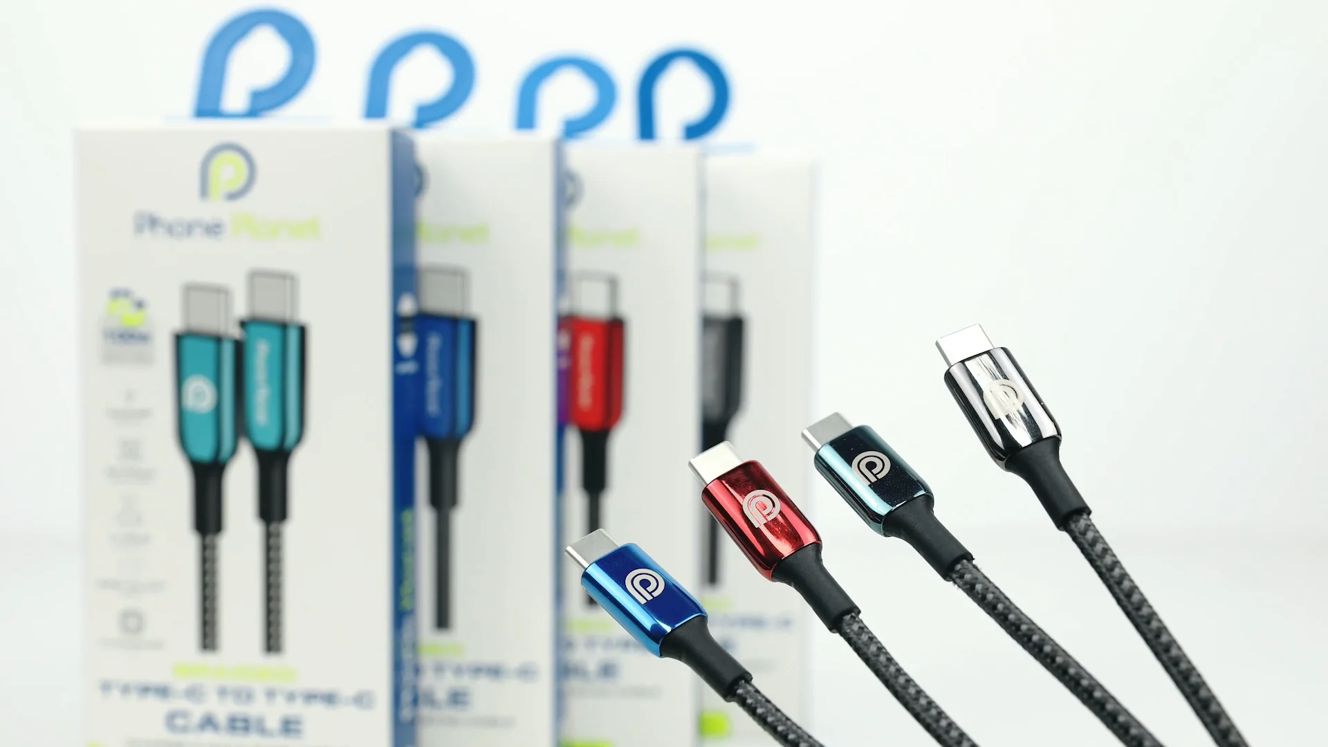 Phone Planet New Arrived 60w 100w Usb C Cables For Android 1.2m 2m Type ...