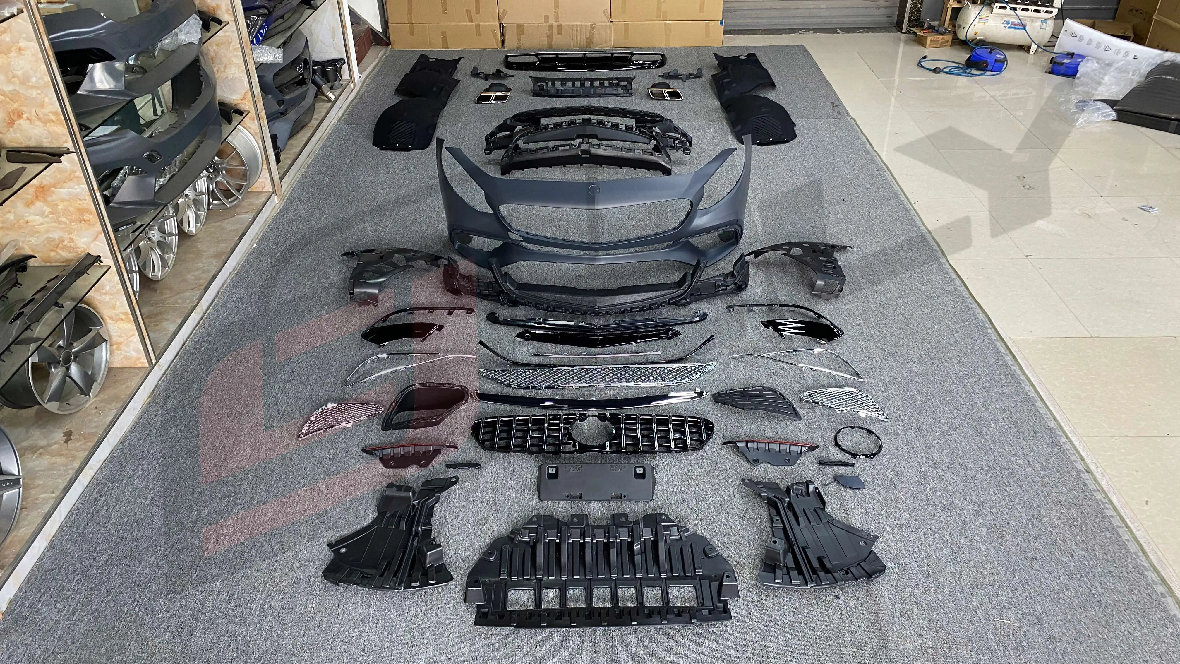 CLY Car Bodykit for S Class Coupe Upgrade S65 AMG Body Kit