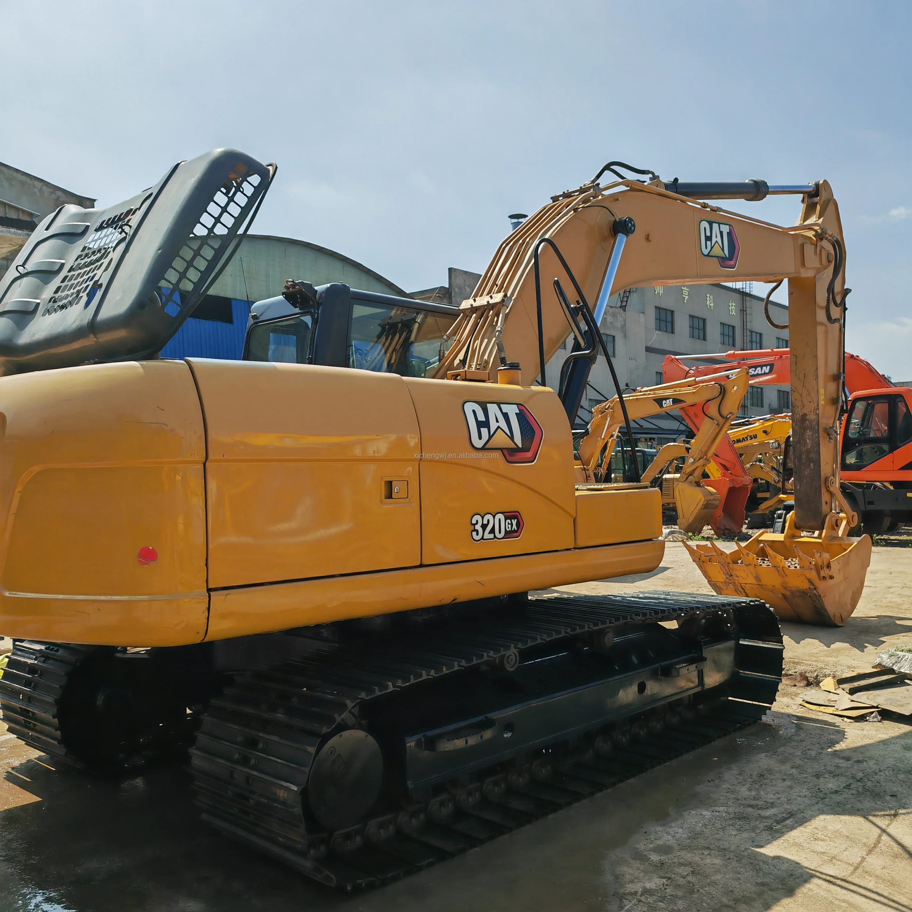 Used excavator CAT 320GX Caterpillar Hydraulic excavator sufficient ...