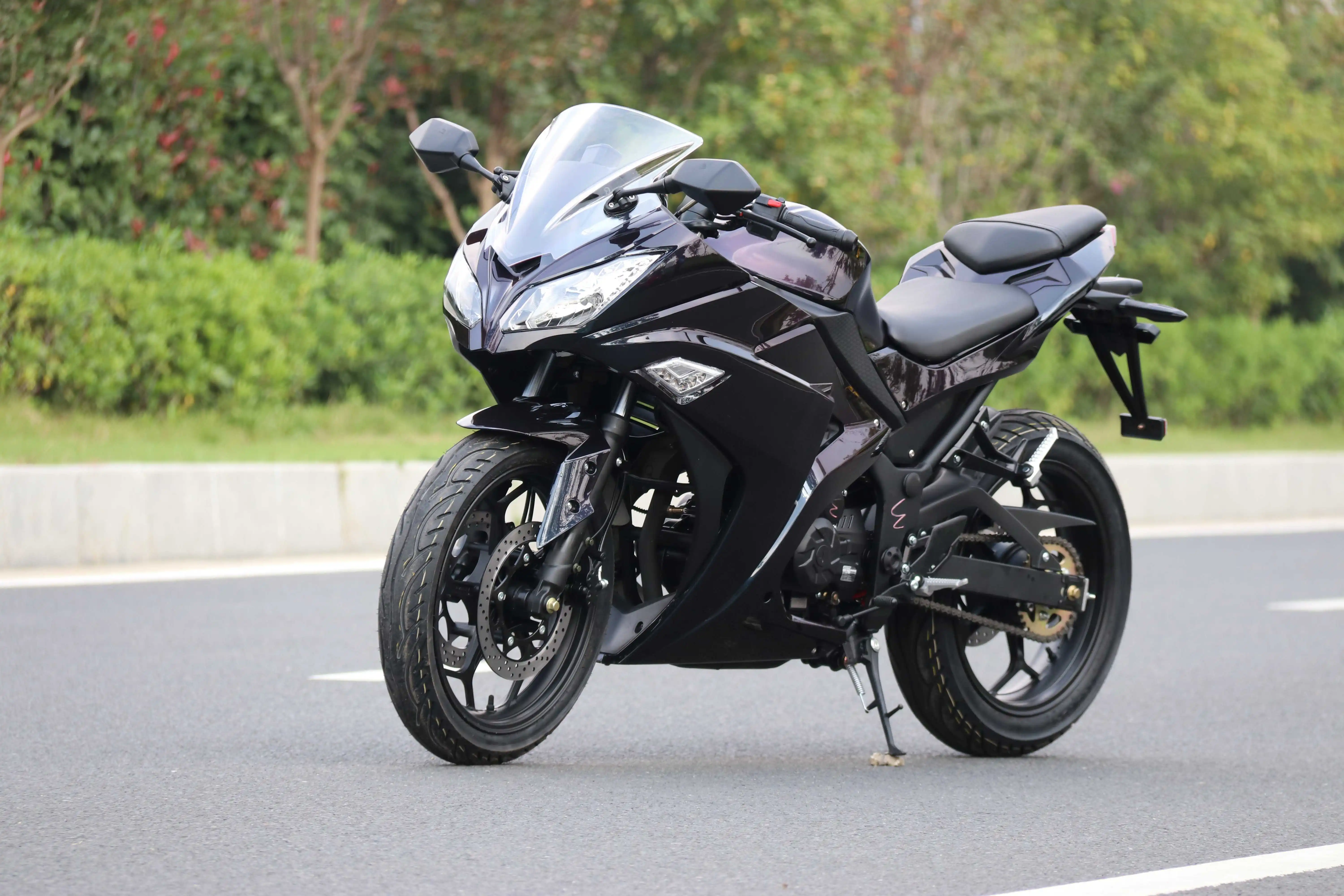 China Super Moto Ninja Heavy Motocicleta A Gasolina Kawasaki Street ...