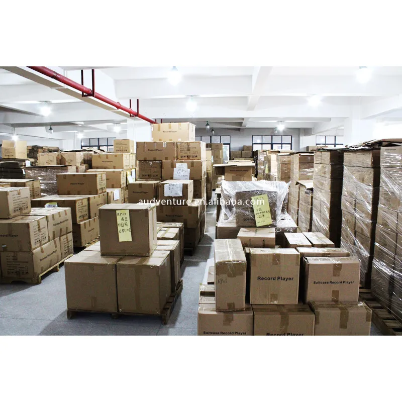 Modern Home Audio Vintage Record Player Multi-functional With Dust ...