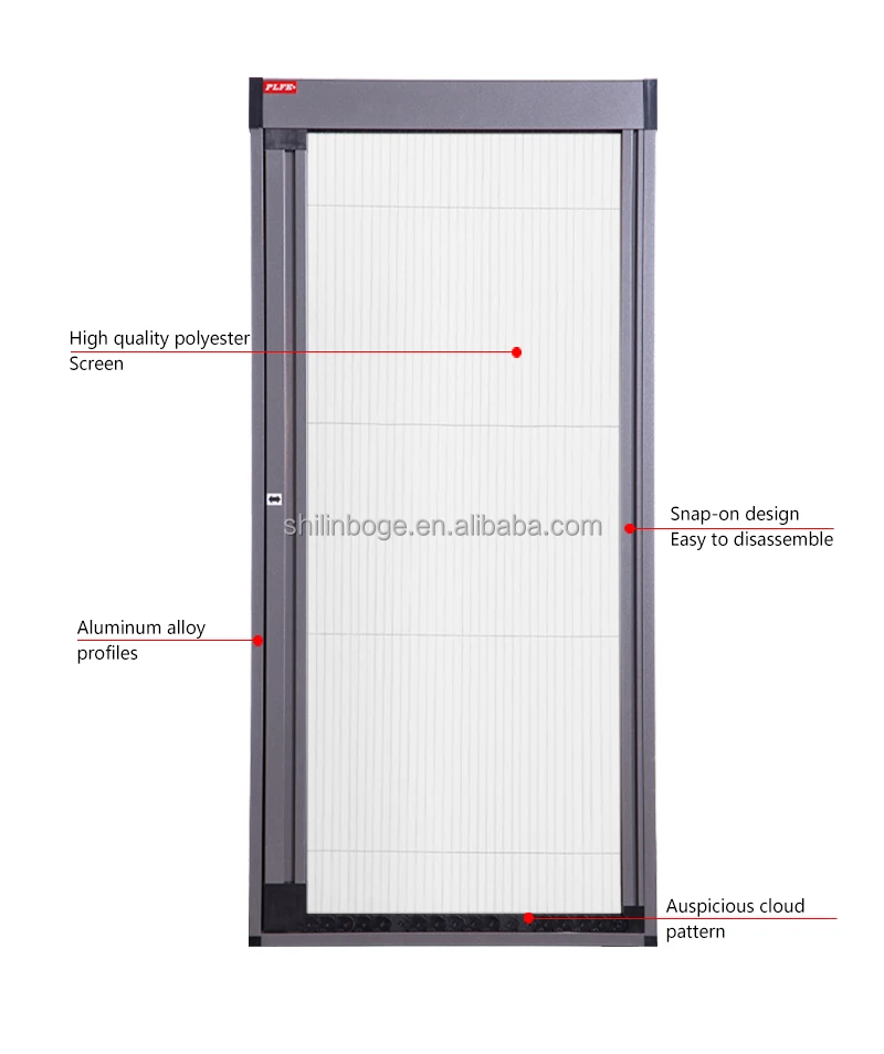 Plfe Aluminium Profile Screen Window Frame Accessories Sliding Window ...