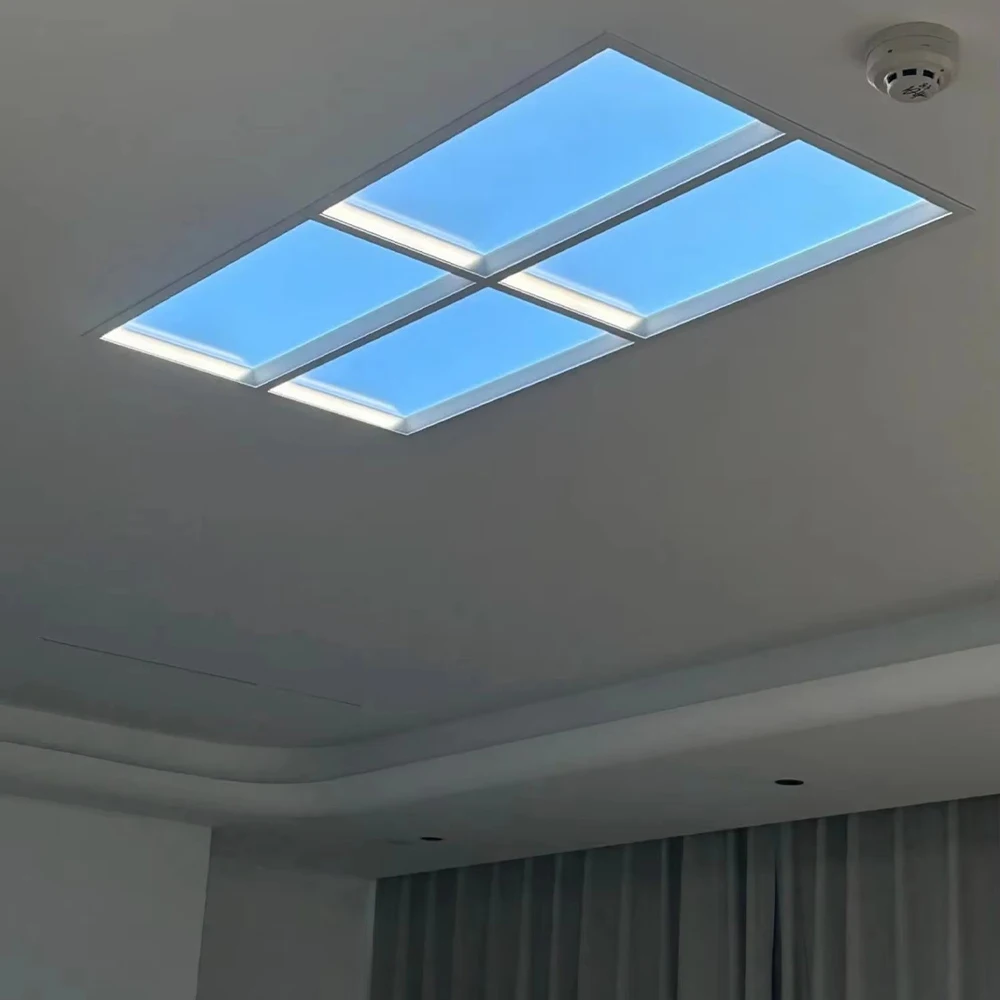 Artificial Skylight Led Smart Blue Sky Lights Simple Modern Lighting ...