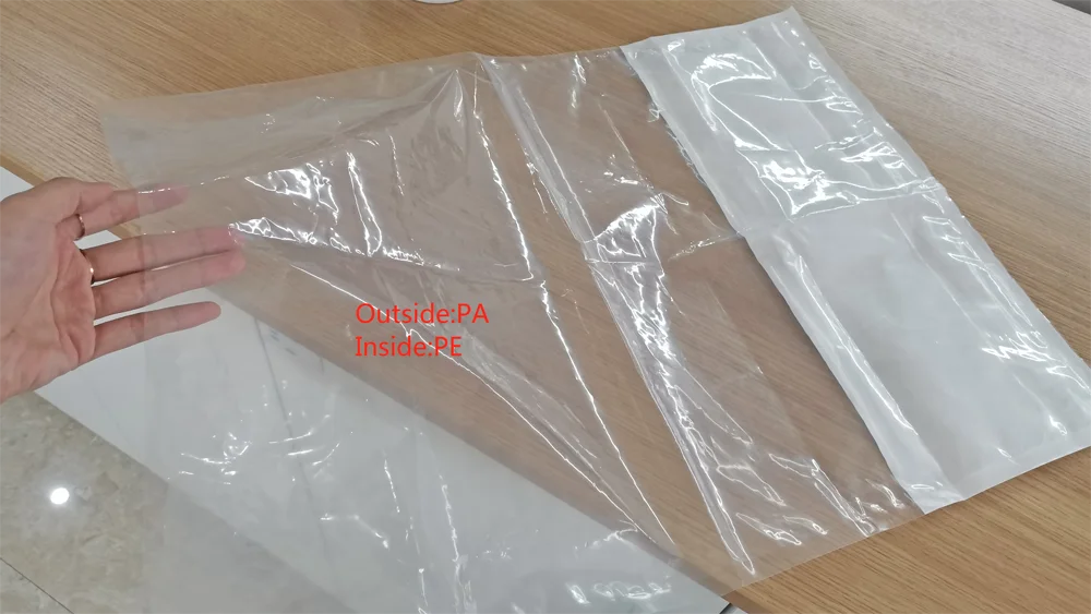 Customized Pa Pe Laminated Medical Tyvek Header Bag Making Machine ...
