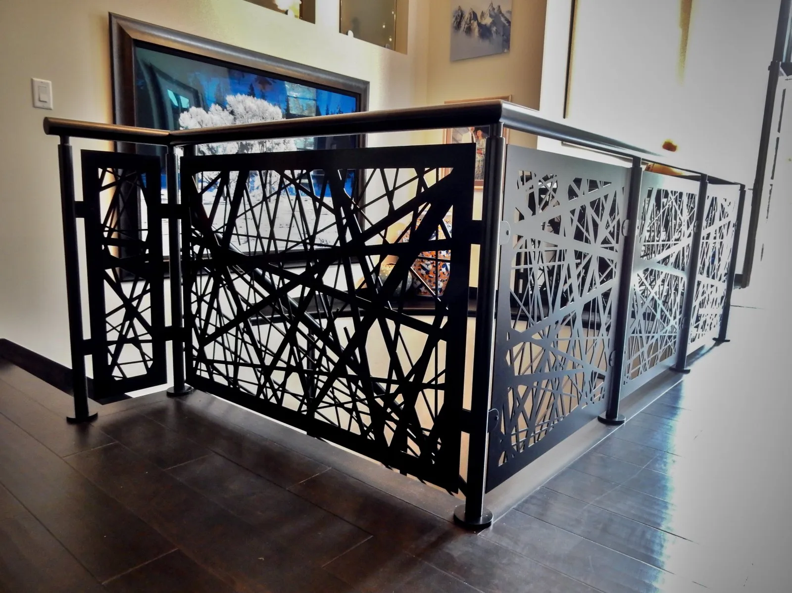 Laser Cut Aluminum Railing - High End Balustrades & Handrails
