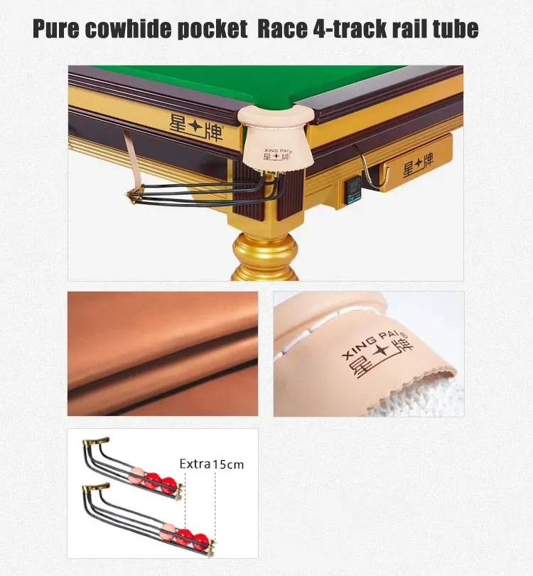 12ft Snooker Usa Pool Ball Set Standard Mini Pool Table Billiard Ball ...