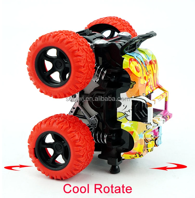 Customizable 360 Rotating Nrc Monster Truck Toy Inertial Shatter ...