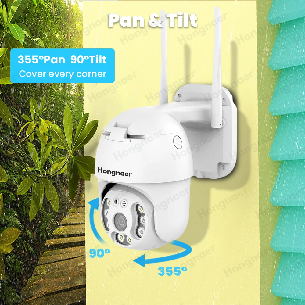 8mp 4k Ptz Camera Ip Outdoor Wifi Camera Hd 5mp Wireless Surveillance ...