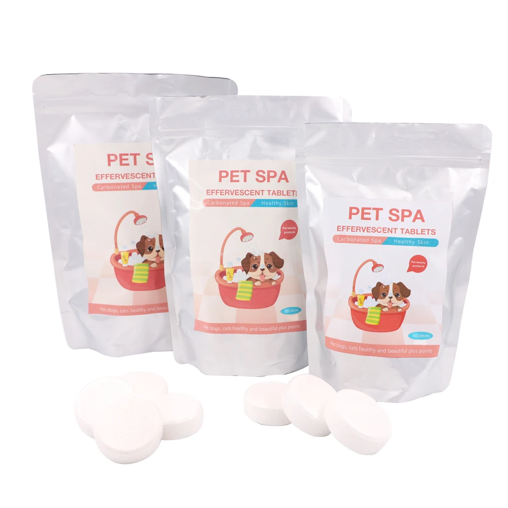 Cat Dogs Pet Cleaning Sterilization Deodorant Mites Bathing Carbonated ...