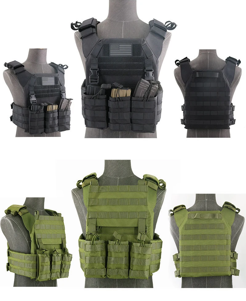 Tactical Plate Carrier Tactical Camouflage Vest Customized Outdoor ...