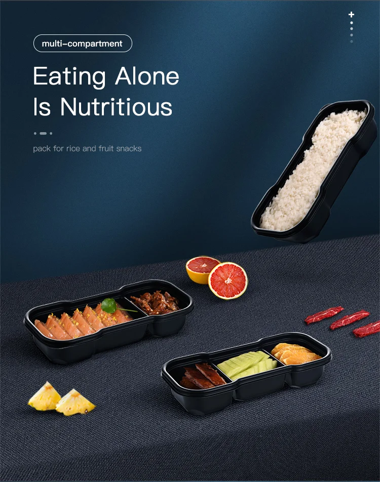 OTOR Bento Boxes Meal Prep Containers 1 Compartments With Clear ...