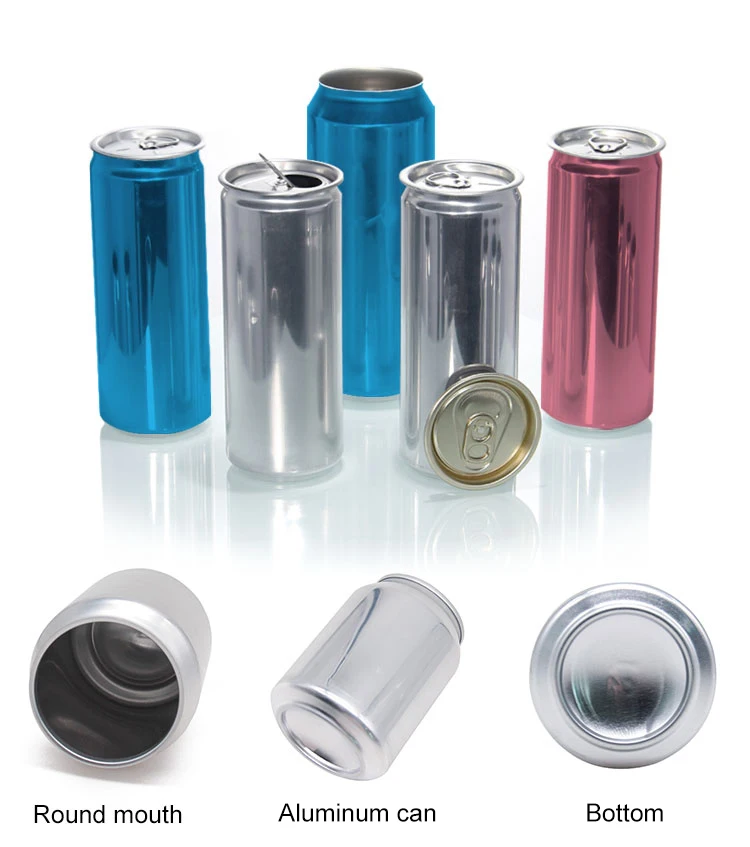 Standard Aluminum Cans - Versatile Beverage Containers