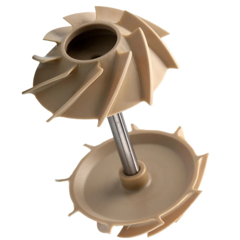 Small Batch Precision Impeller and Turbine PEEK & Stainless Steel 5 ...