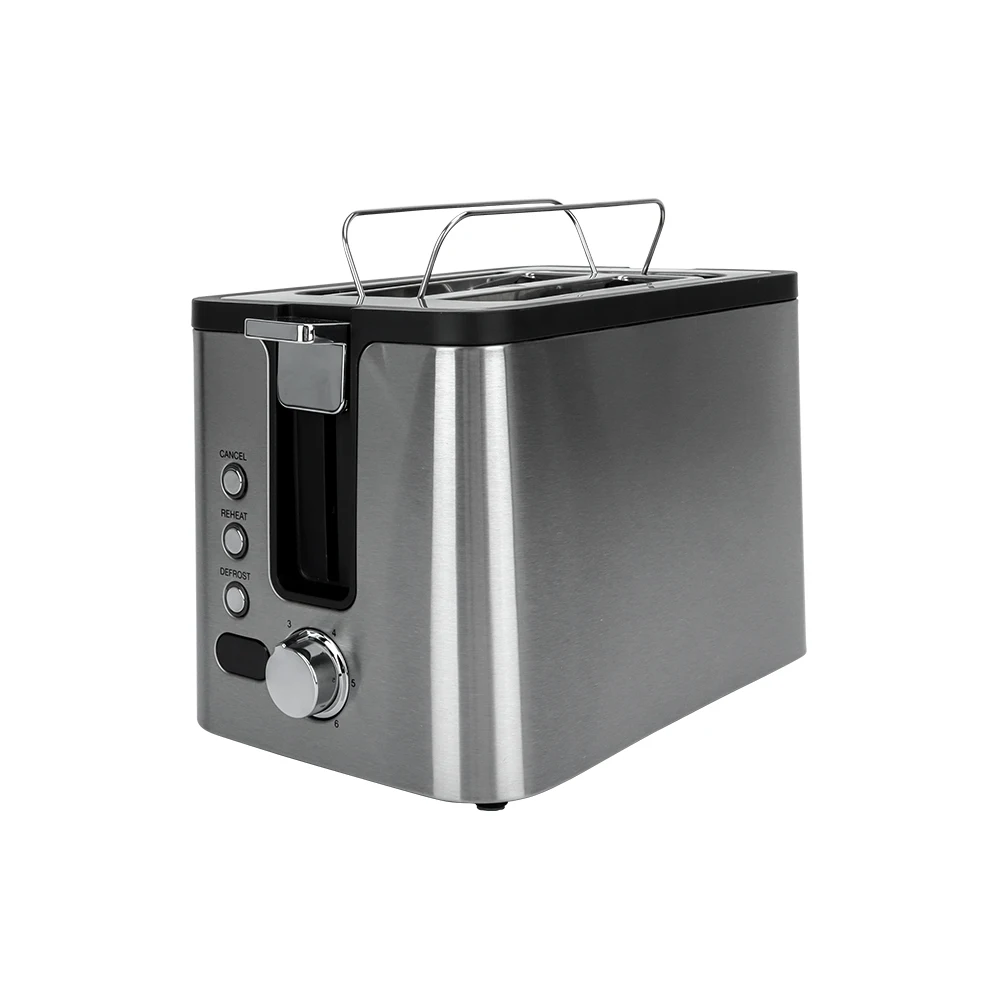 Hot Sale 2 Slice Electric Household Anti Jam Function Stainless Steel ...