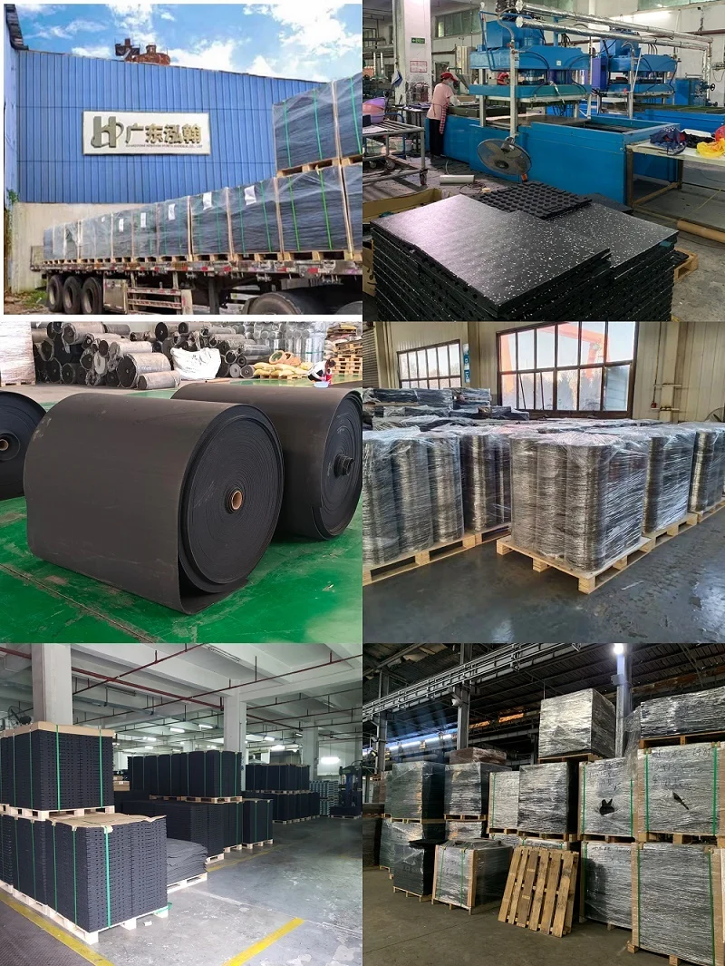 Guangdong Factory Heavy Duty Rubber Floor Tiles For Shooting Ranges - Oem