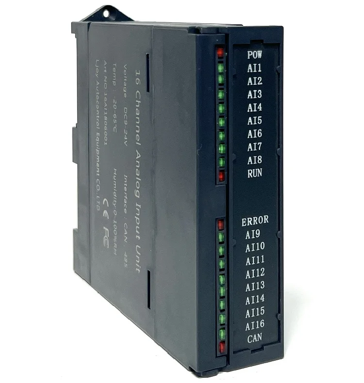 16-Point Analog Input Module with Modbus Network Interface Type ...