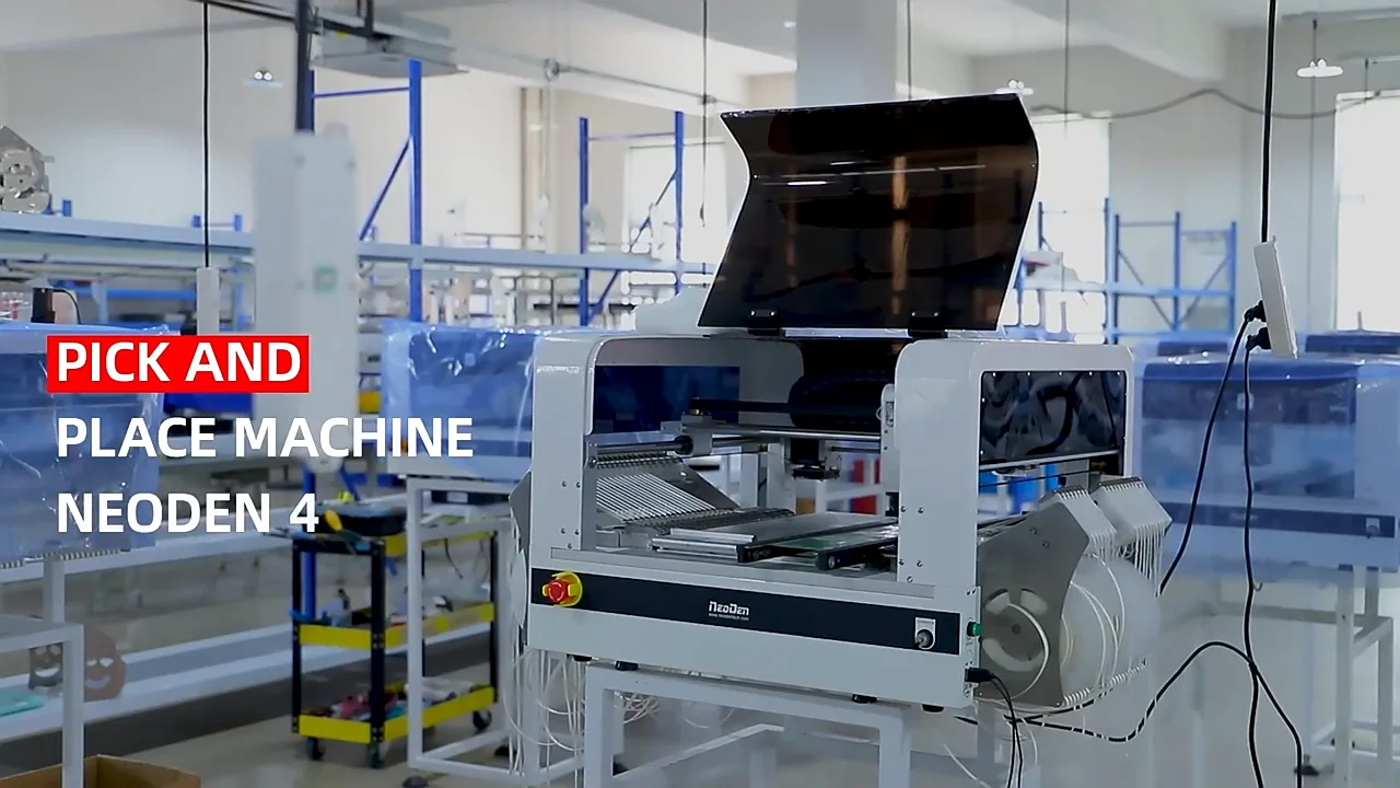 Neoden 4 Led Desktop Surface Mount 4 Heads Pick And Place Smd Led Pcb ...