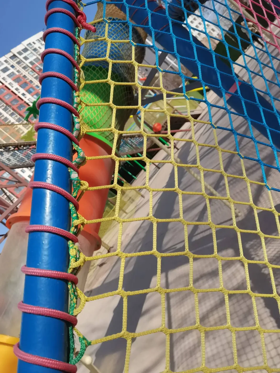 Heavy Duty Safety Protective Nylon Rope Net Site Anti Drop Net for ...