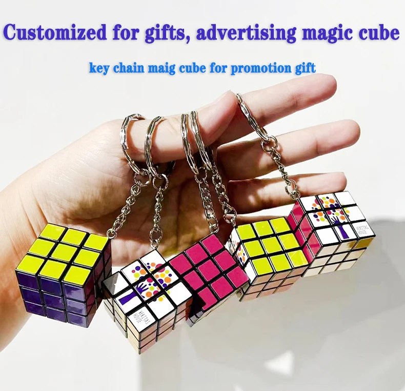 Custom Logo 3cm 3.5cm 3x3 Magic UV Advertising Photo Mini Educational ...