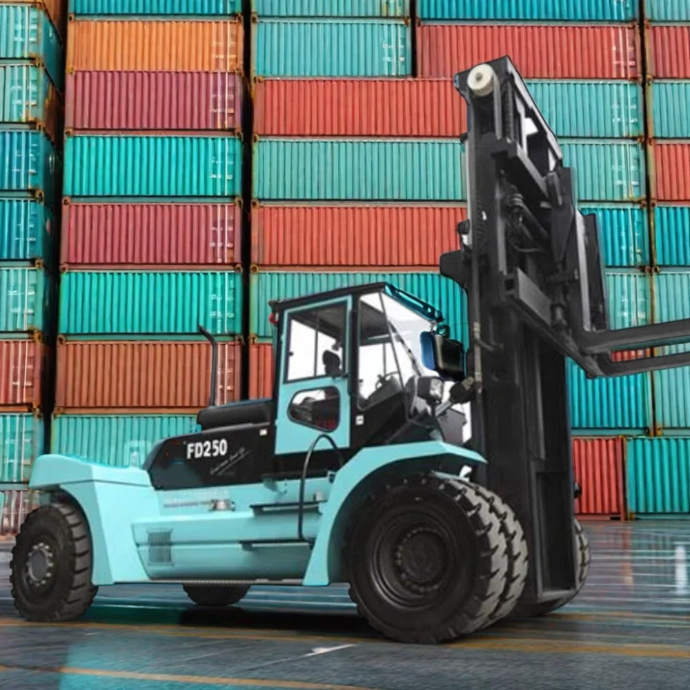 Heavy Duty Diesel Forklift 25ton 30ton Forklift Truck Diesel Folklifter ...