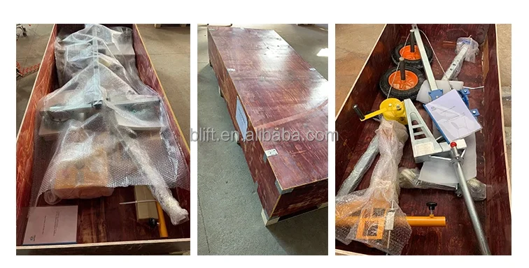 Electric All Terrain Glass Mobile Trolley Cart Vacuum Suction Lifter ...