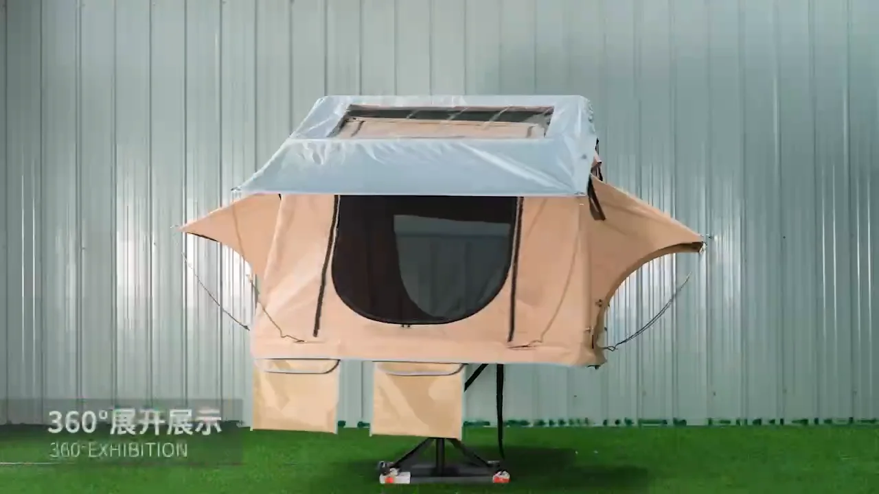 Soft Car Roof Top Tent Box For Road 1.8m 2.1m 3-4 Person Camping ...