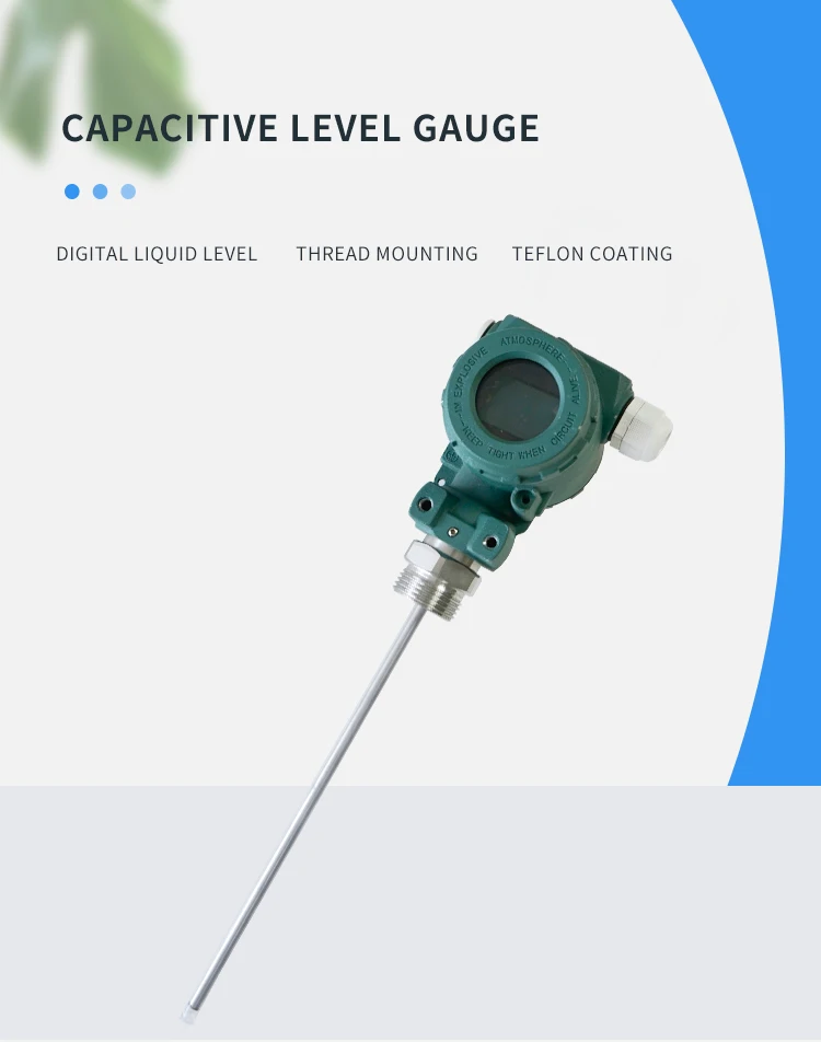 Hot Capacitive Level Gauge Oil Fuel Level Capacitive Fuel Level Sensor ...