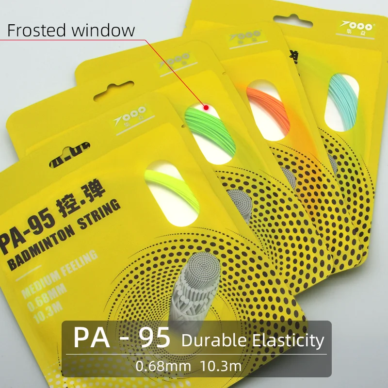 JI YI PA-95 Badminton String - Durable & Elastic Racket String