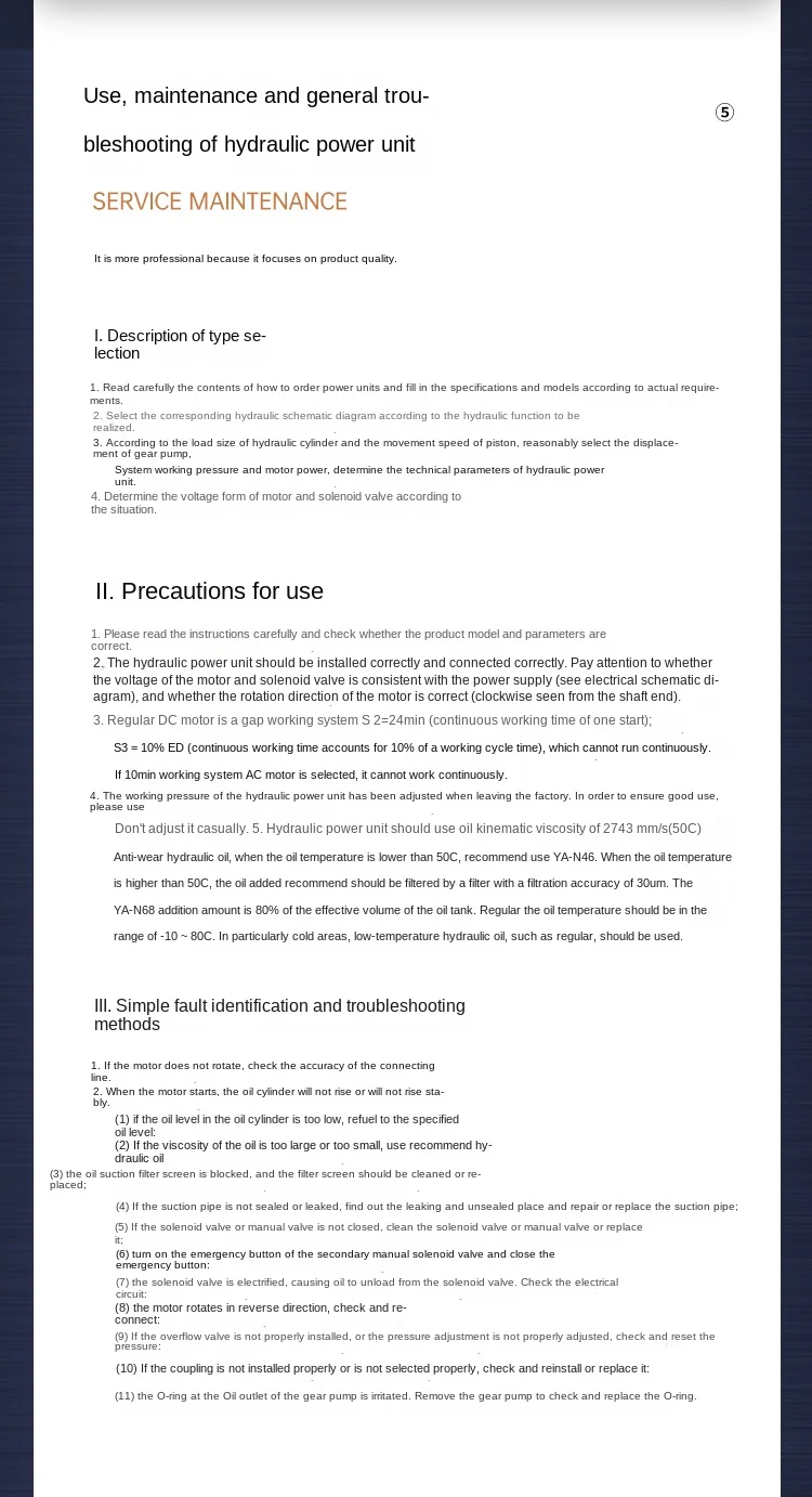 Hydraulic Power Unit Assembly Pump Motor Electromagnetic Electric ...