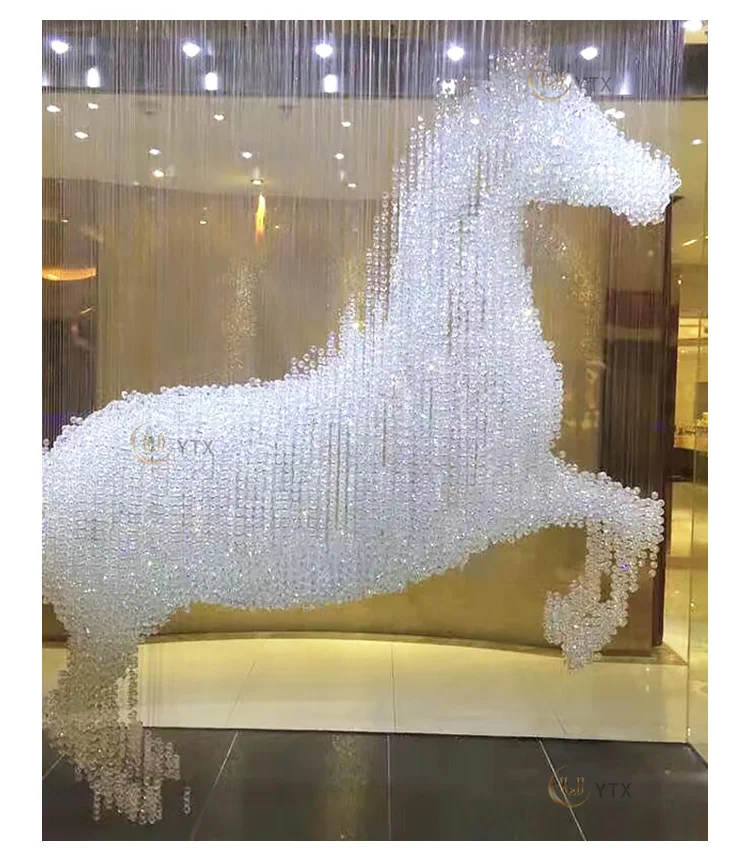 Hotel Lobby Villa Engineering Custom Creative Crystal Shape Modeling ...