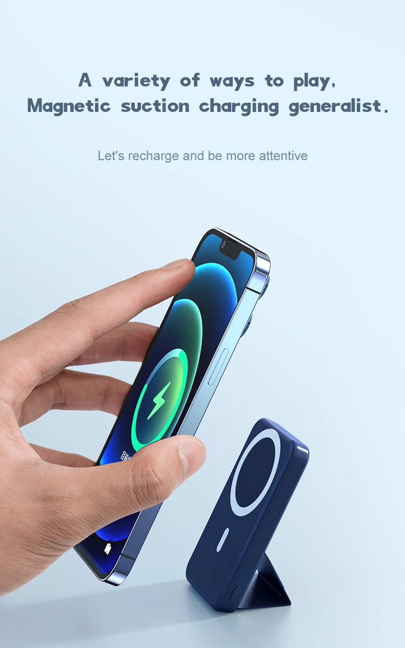Magsafe Mini Folding Stand Phone Stand Magnetic Wireless Charge 22.5w ...