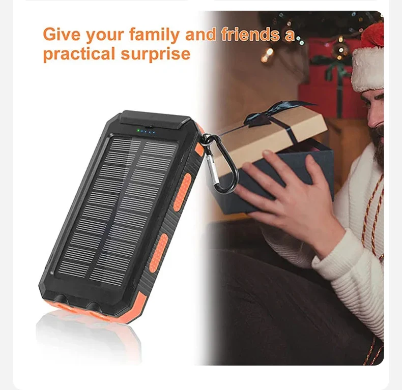 Waterproof Wireless Charger - 30000mah Portable Power Station