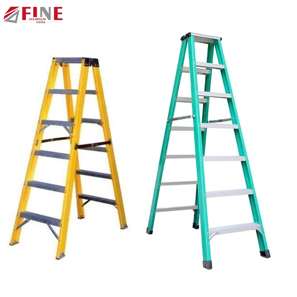 Frp Insulated Herringbone Ladder 5ft Glass Fiber Telescopic Ladder ...